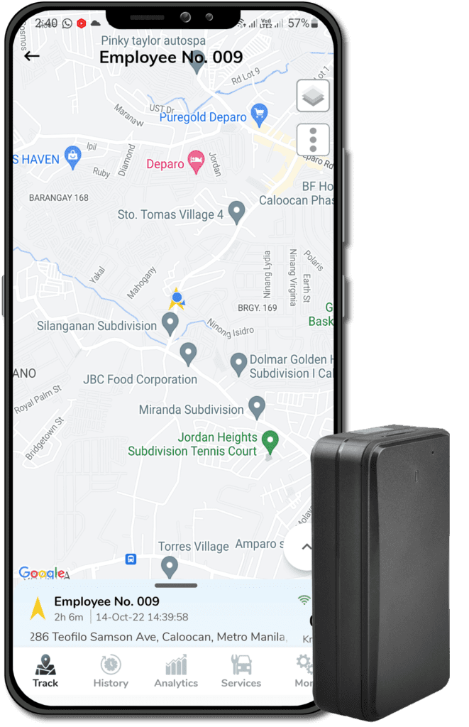 Employee Tracking - Employee Tracking app solution by Fleethunt